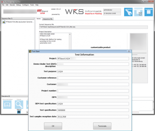 LV 124 Automated Testing System - LV 124 Automated System for Automotive
